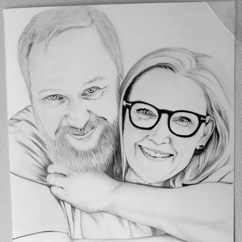 Portrait Drawing - Etsy