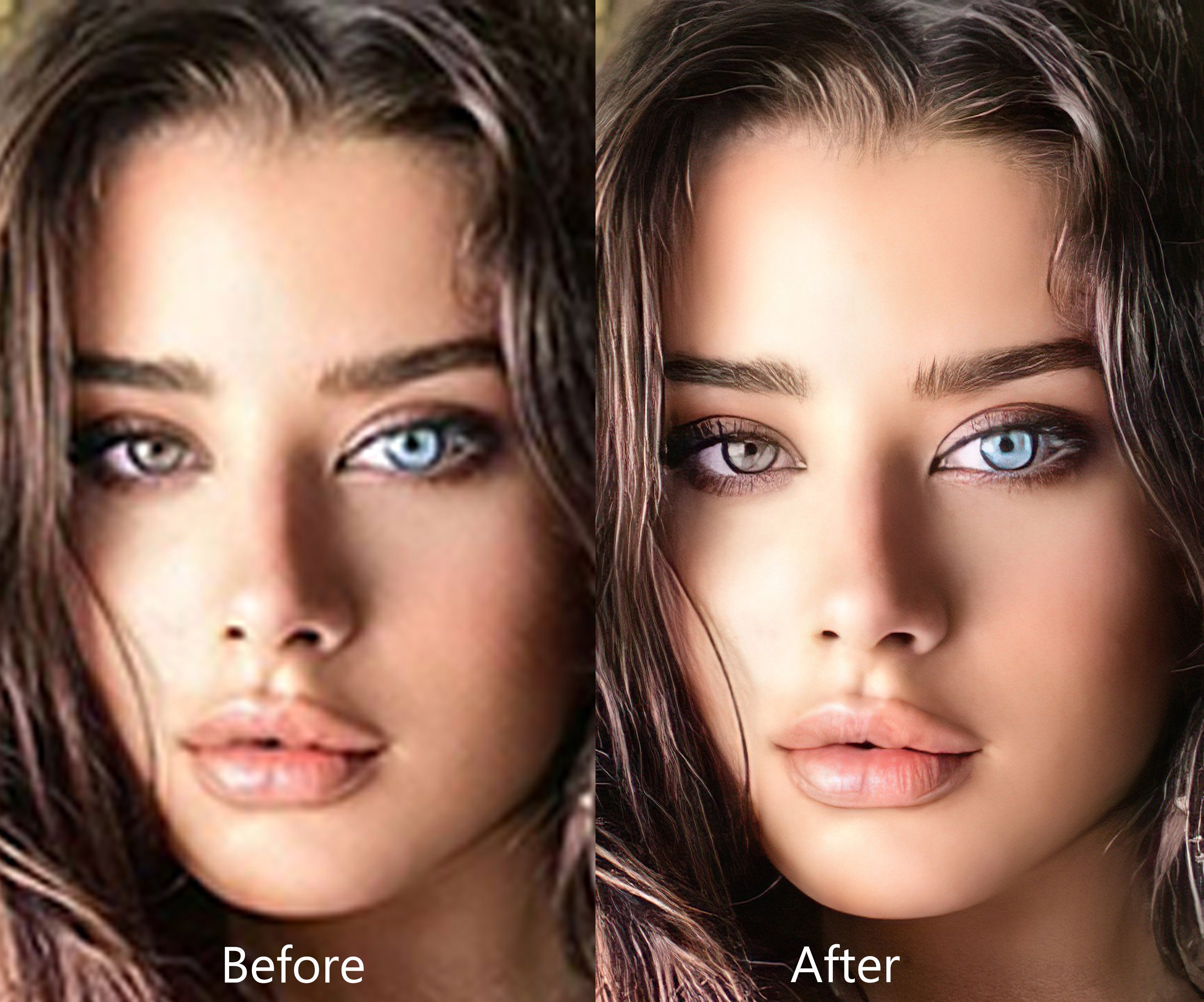 Blurry Portrait Photo Enhancement and Enlarge Service, Upscale, Fix ...