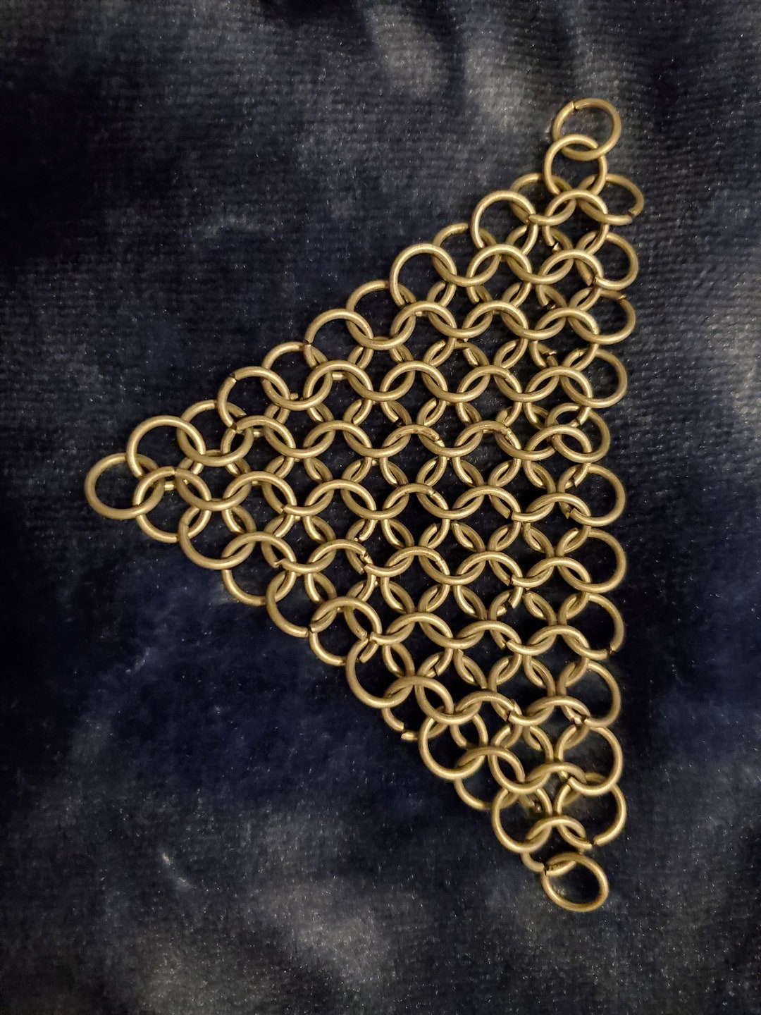 Silver Color Sikh Dumalla Sanjog Chainmail - Etsy
