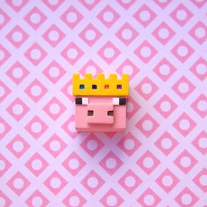 Minecraft Pig With Crown Mx Switches - Etsy