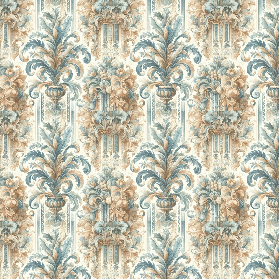 Regency Era Bridgerton Digital Paper Collection Scrapbooking Card ...