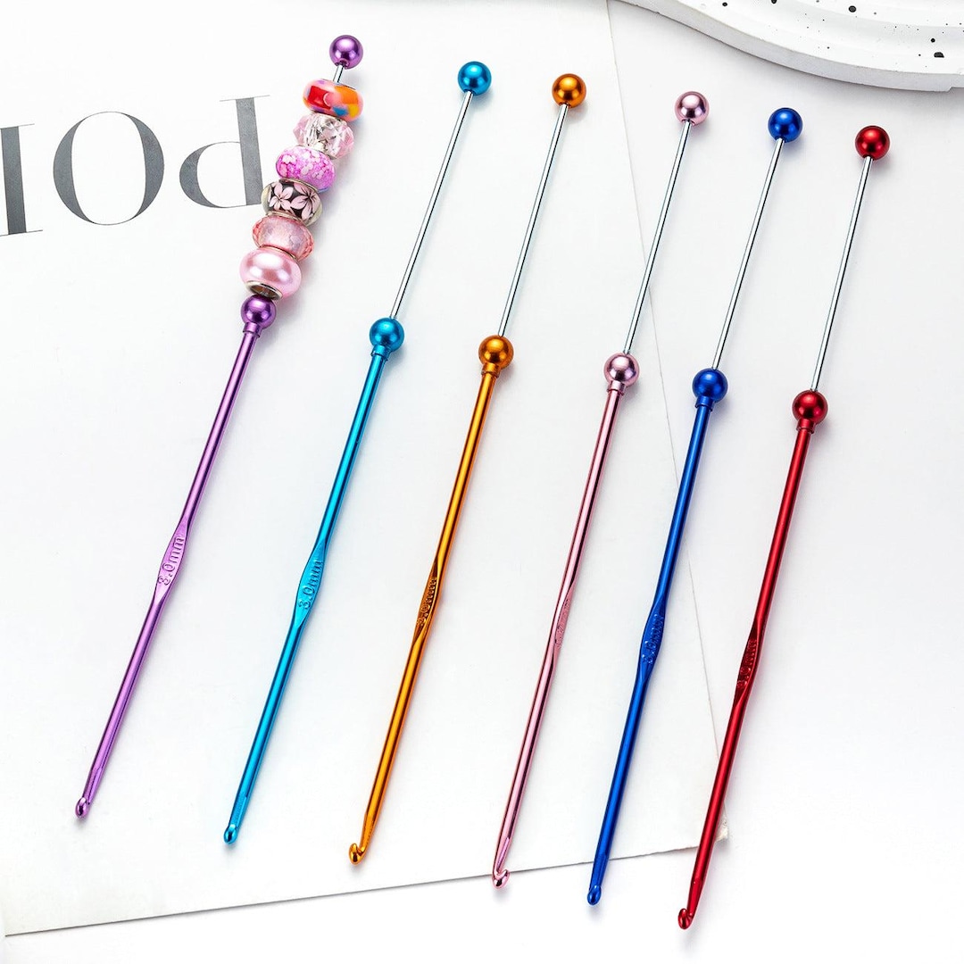 3mm Beadable Crochet Hook - Etsy