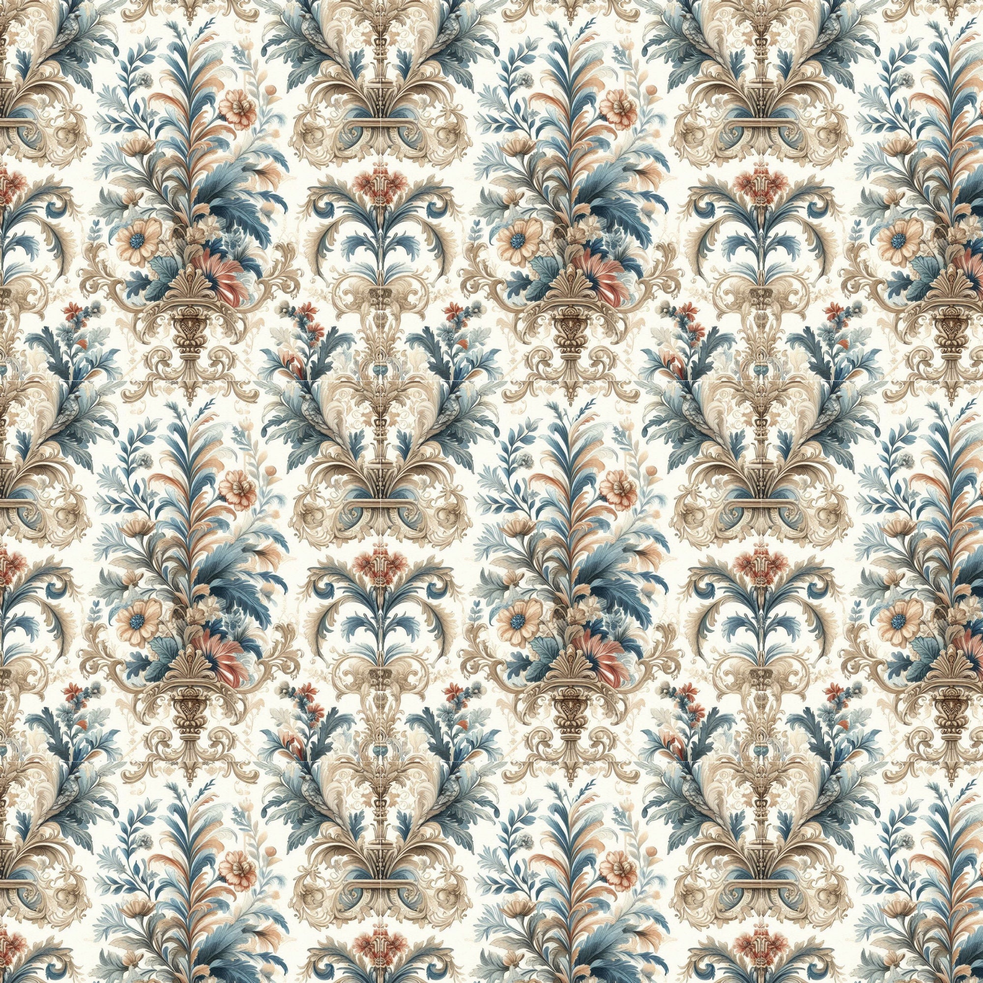 Regency Era Bridgerton Digital Paper Collection Scrapbooking Card ...