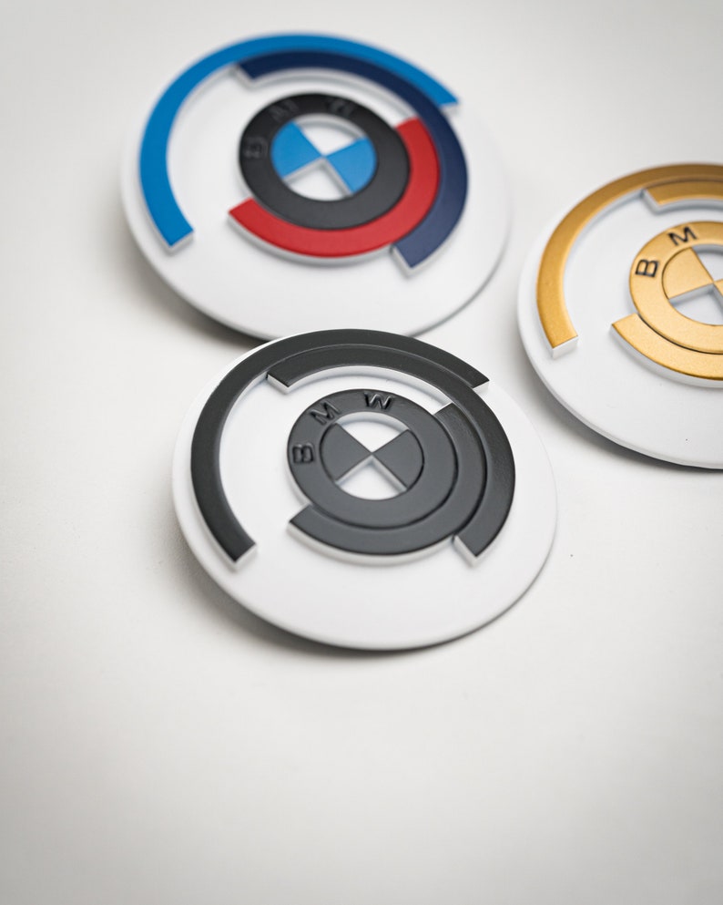 BMW Vintage Car Roundel Emblems for Hood and Trunk 3D Printed | Etsy ...