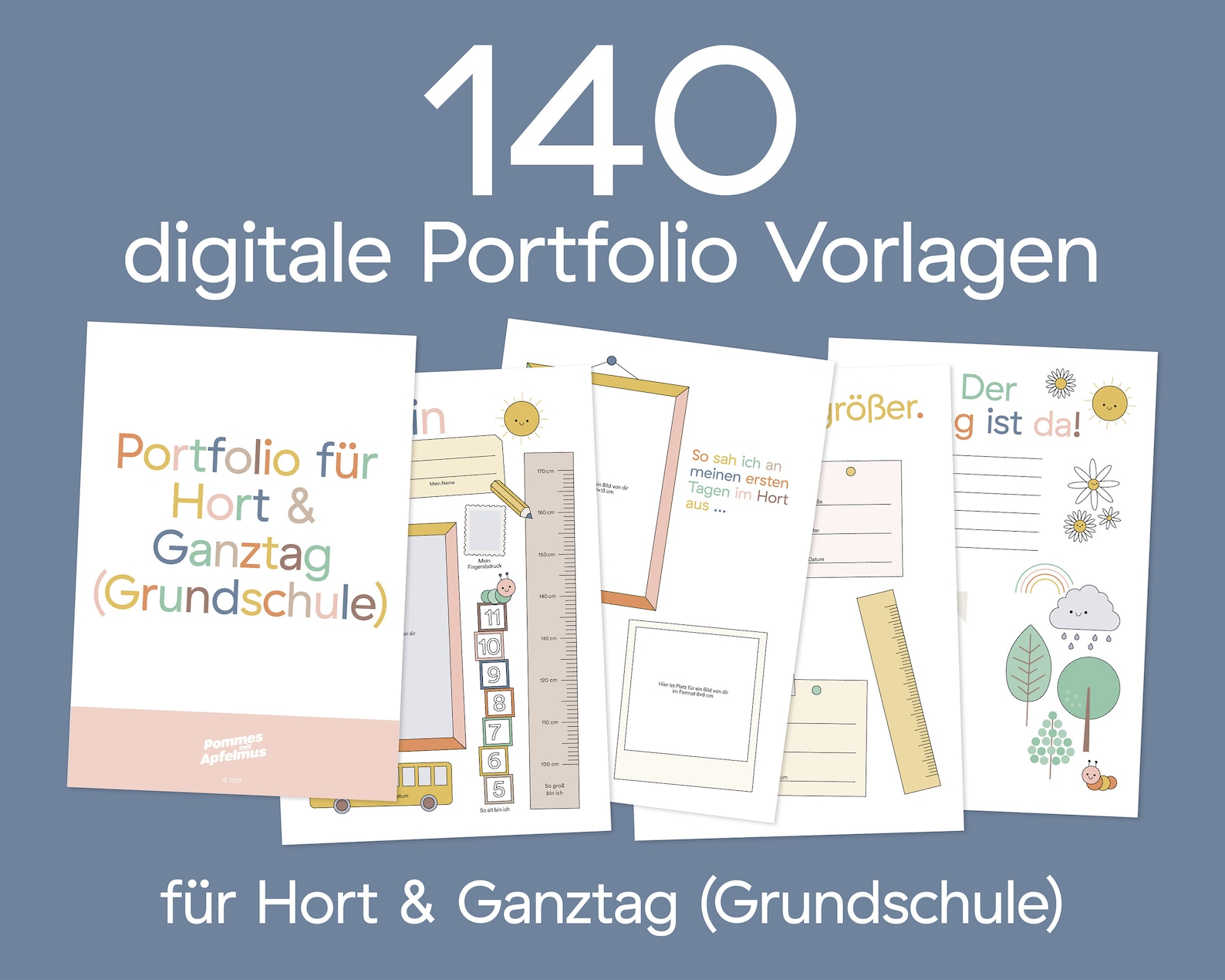 140 Digital Portfolio Templates · After-school & All-day Care (primary ...
