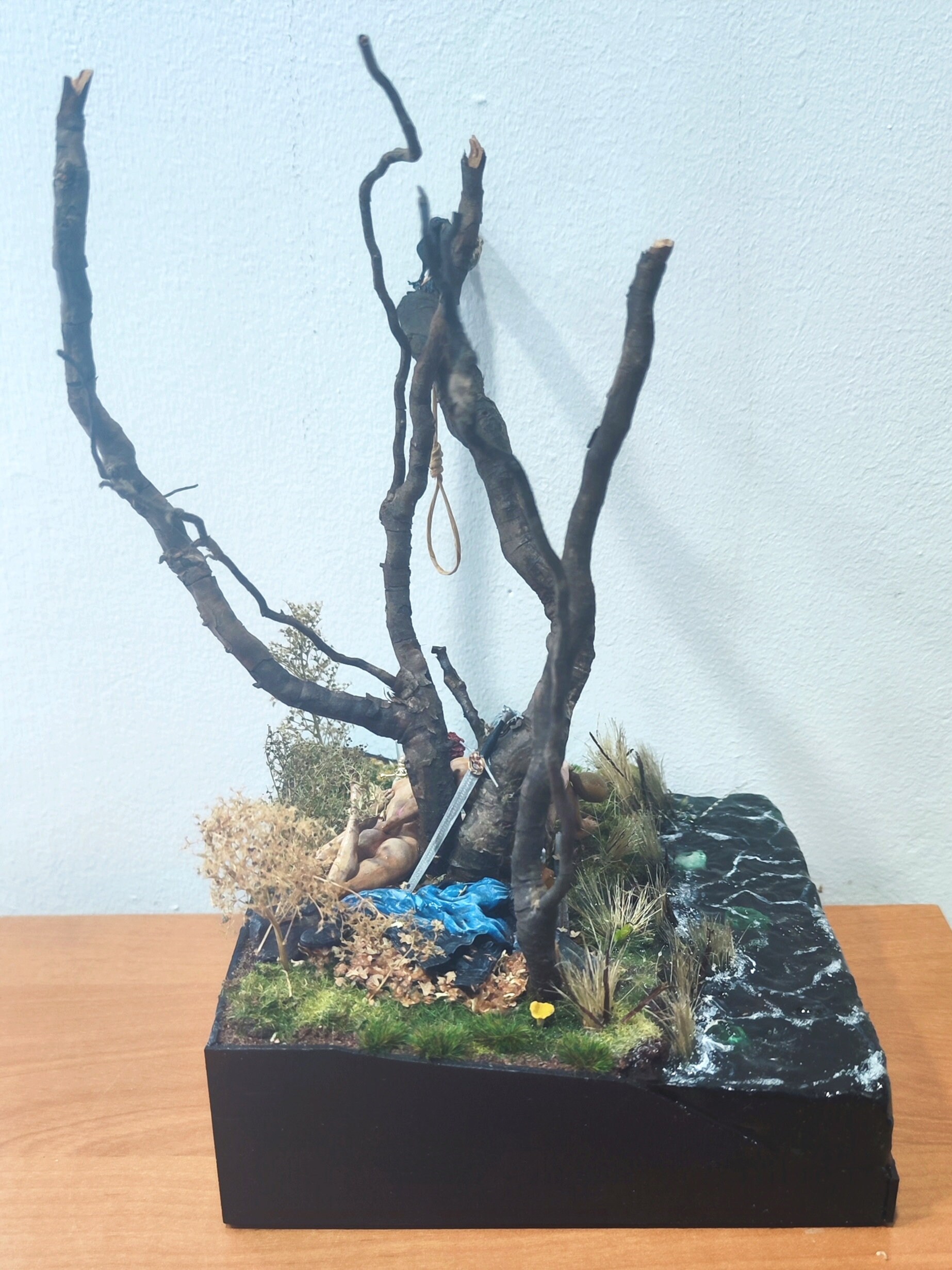 Diorama the Witcher Geralt Et Triss Fanart Diorama Le Sorceleur Art ...