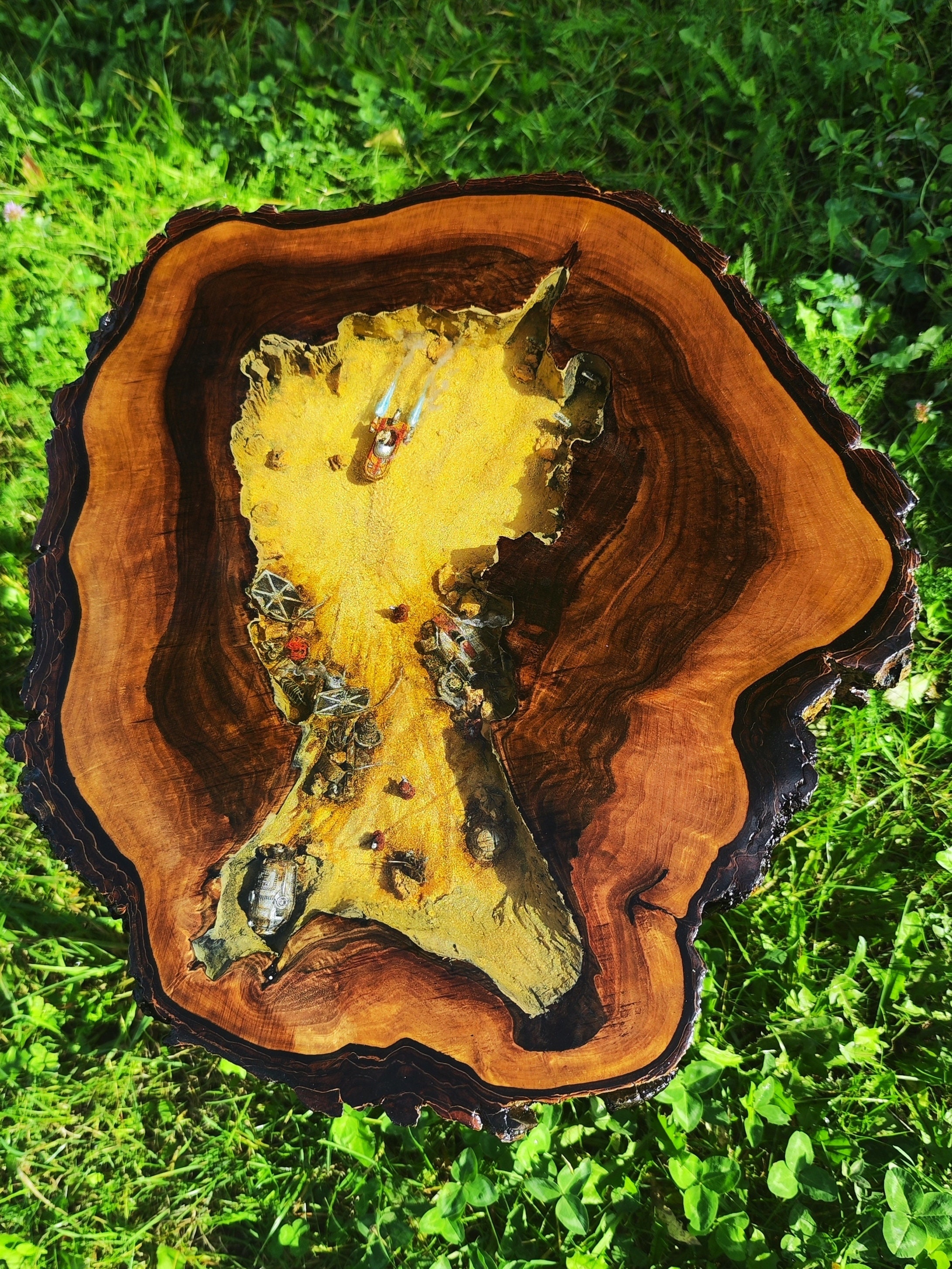 Table Star Wars Jawas Junkyard Table à Café Table Basse Table En époxy ...