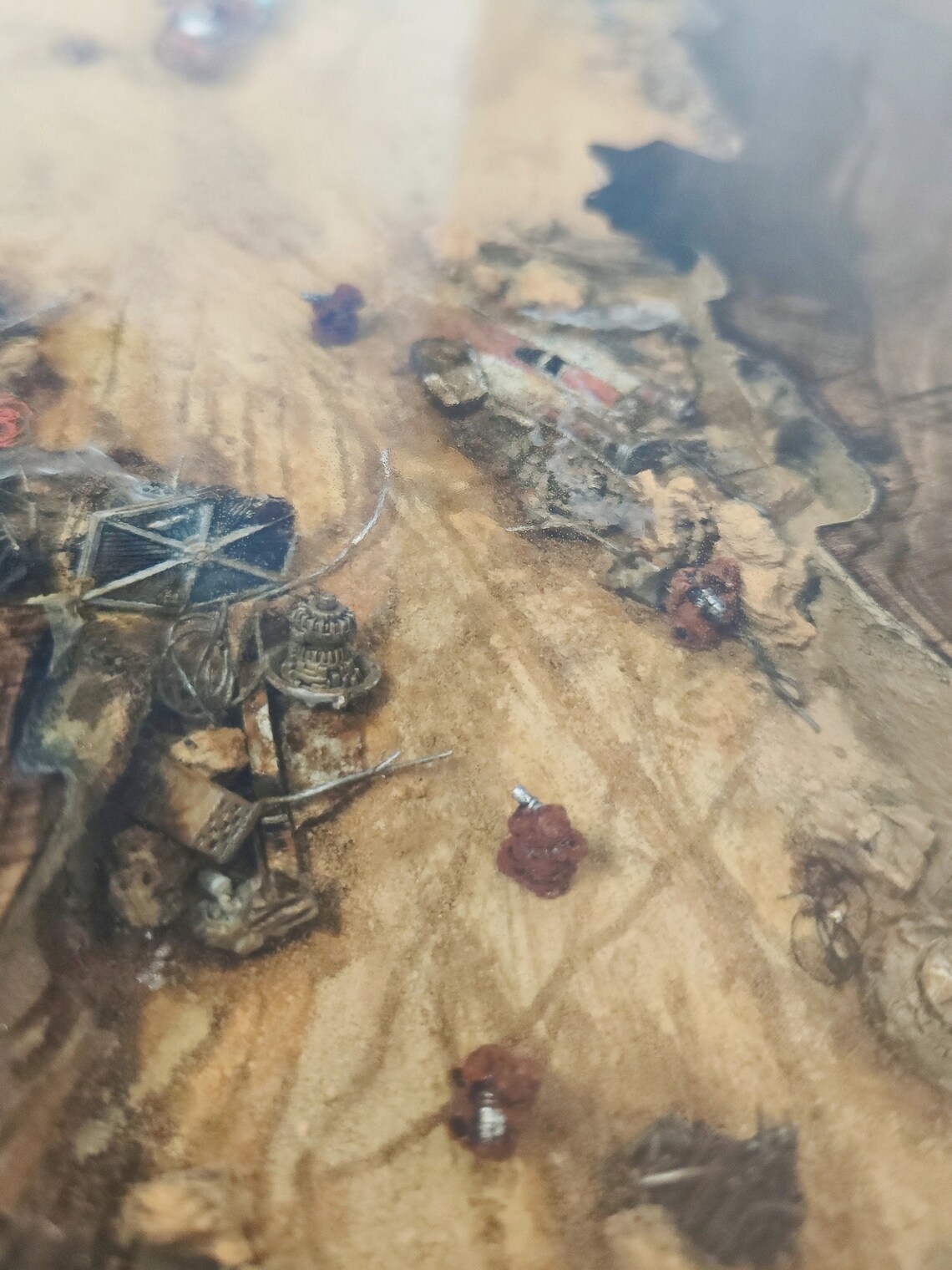 Table Star Wars Jawas Junkyard Table à Café Table Basse Table En époxy ...