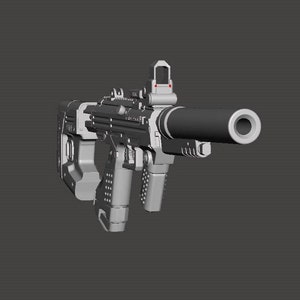 Halo Masterchief M7 SMG Fan Art Digital STL Download - Etsy