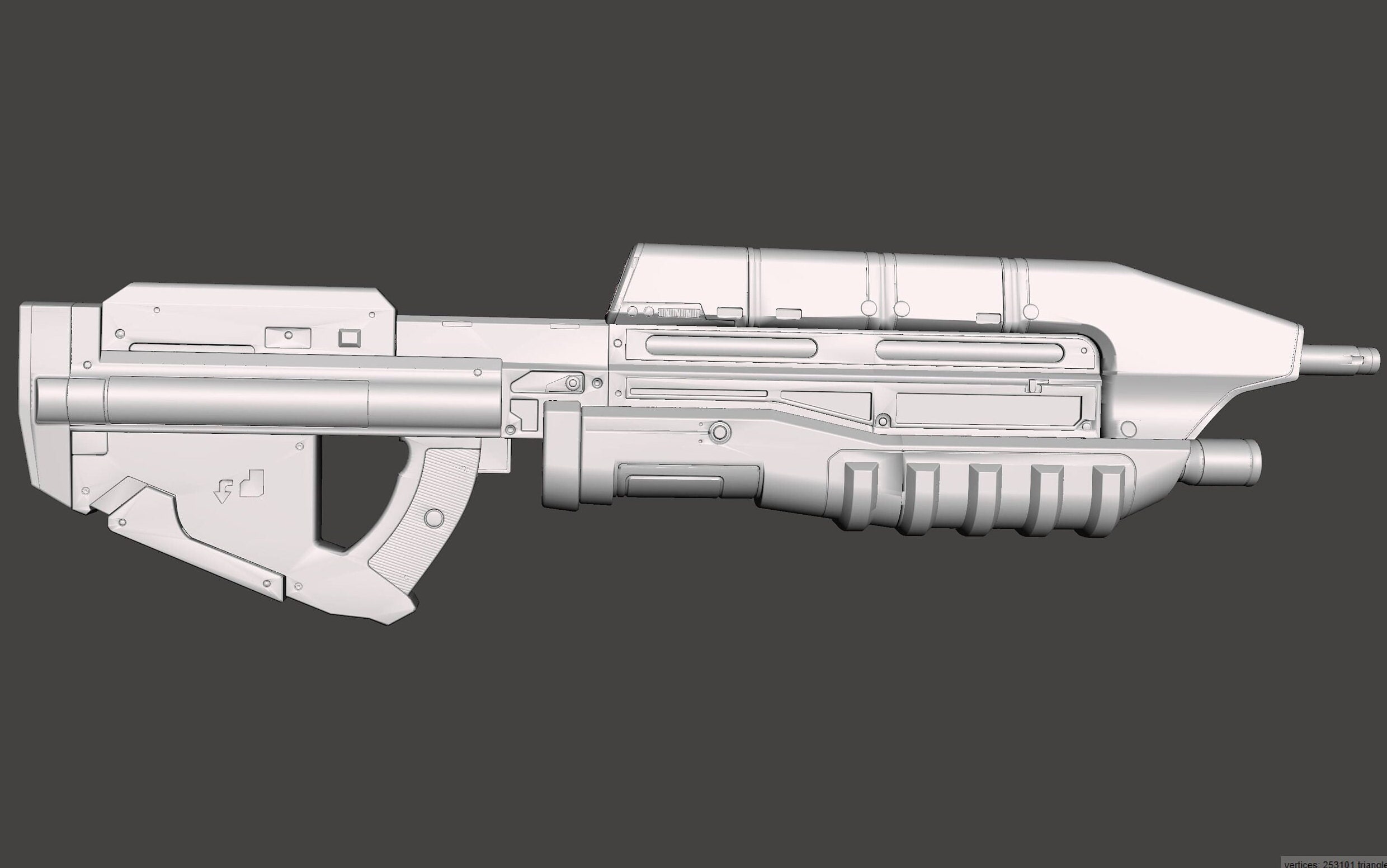 Halo 3 MA5 Series Fan Art Digital STL Download - Etsy