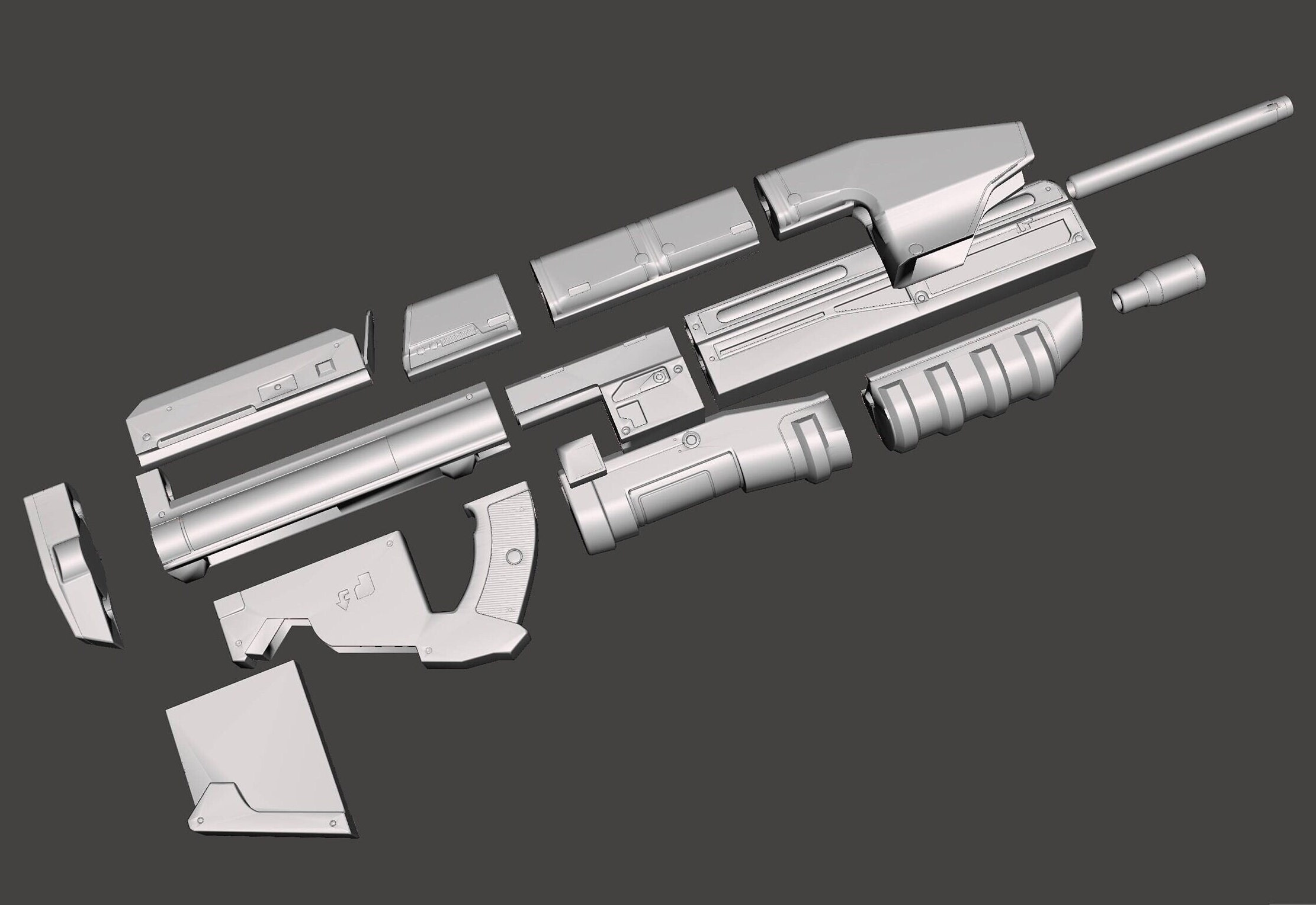 Halo 3 MA5 Series Fan Art Digital STL Download - Etsy