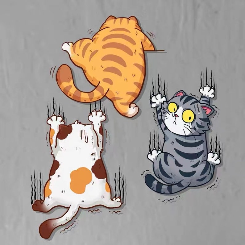 Cat Vinyl Decal Vehicle Window Door Graphics. Cat Decorative - Etsy