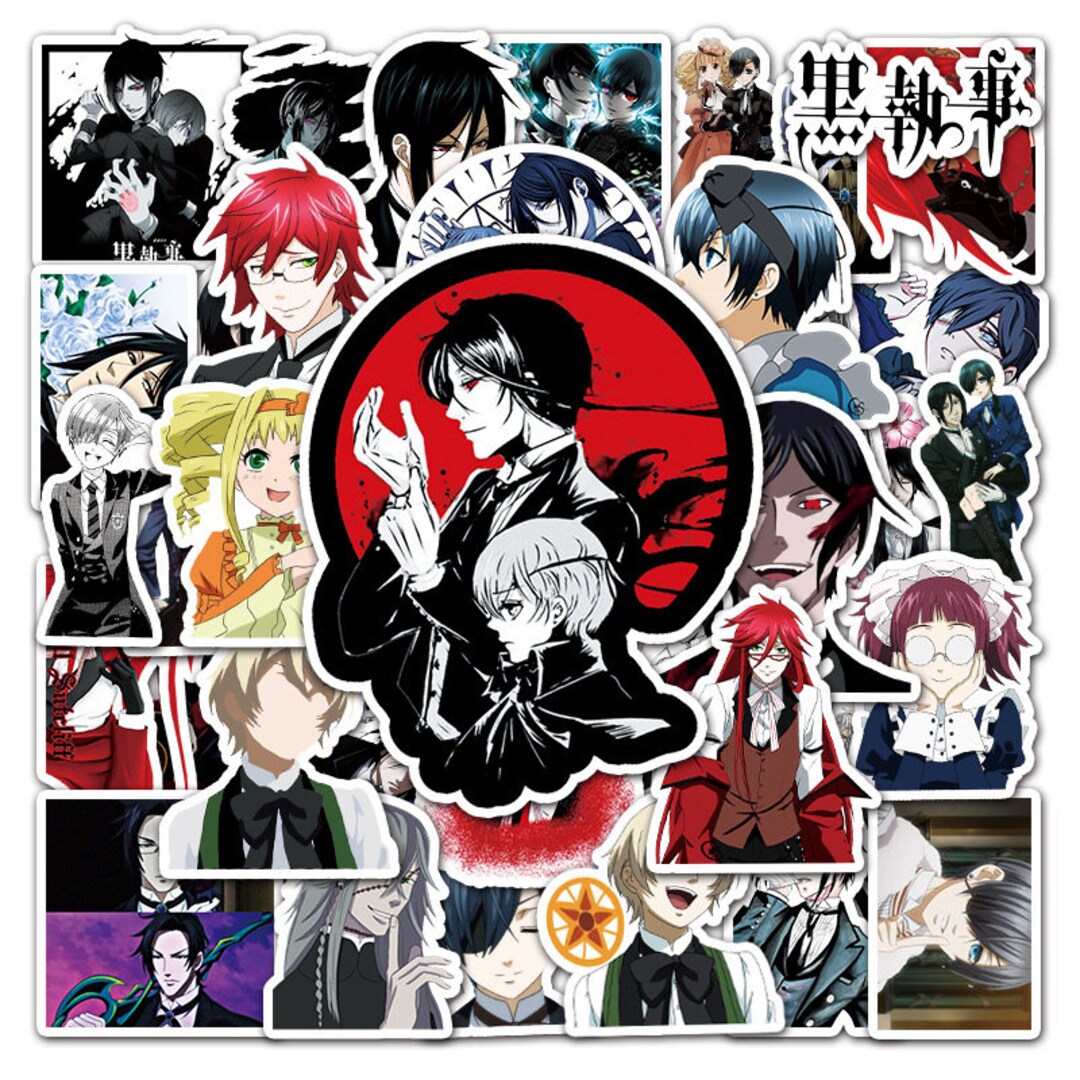 50 Student, Anime, Lot of Vinyl Stickers Notebook Fridge Water Bottle ...