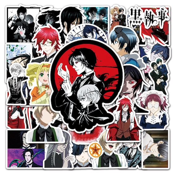 50 Student Anime Lot of Vinyl Stickers Notebook Fridge Water - Etsy