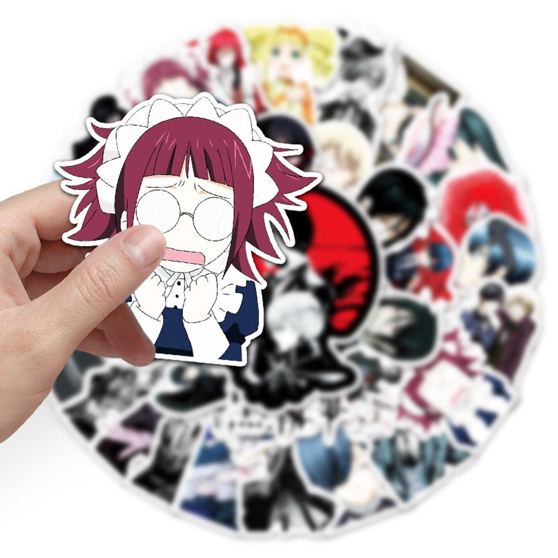 50 Student Anime Lot of Vinyl Stickers Notebook Fridge Water - Etsy