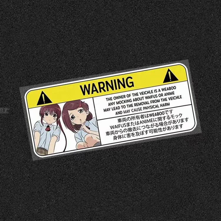 Anime Girl Police Sticker Cartoon Waterproof Motorcycle - Etsy Canada