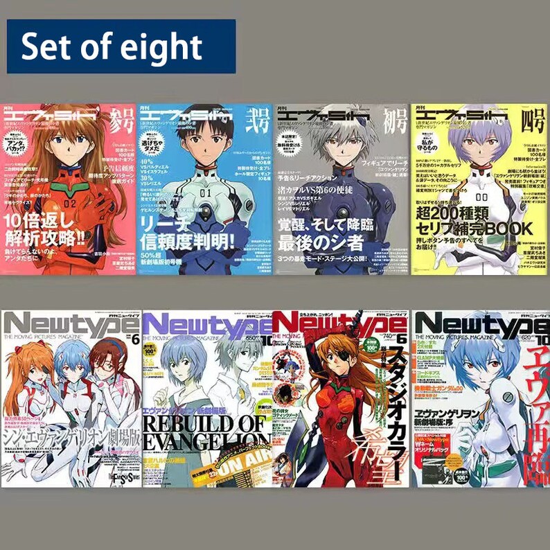 EVA Animation Wall Decorationcollage Setroom Decoration - Etsy