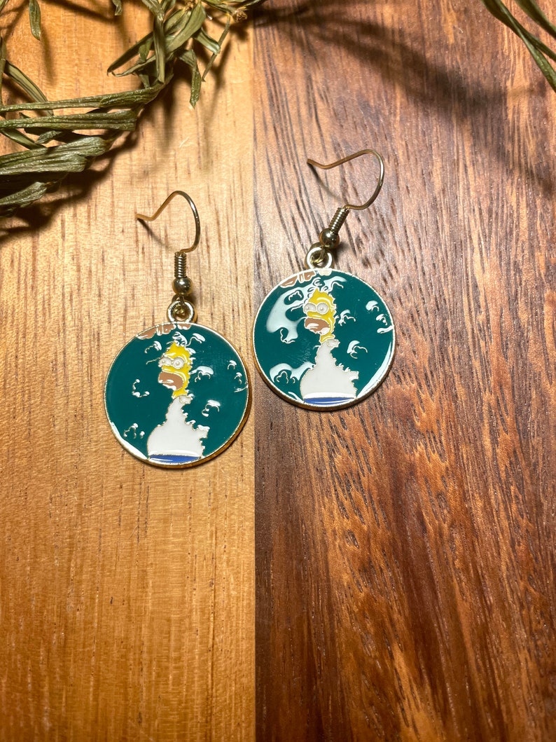 Homer Simpsons Meme Earrings - Etsy