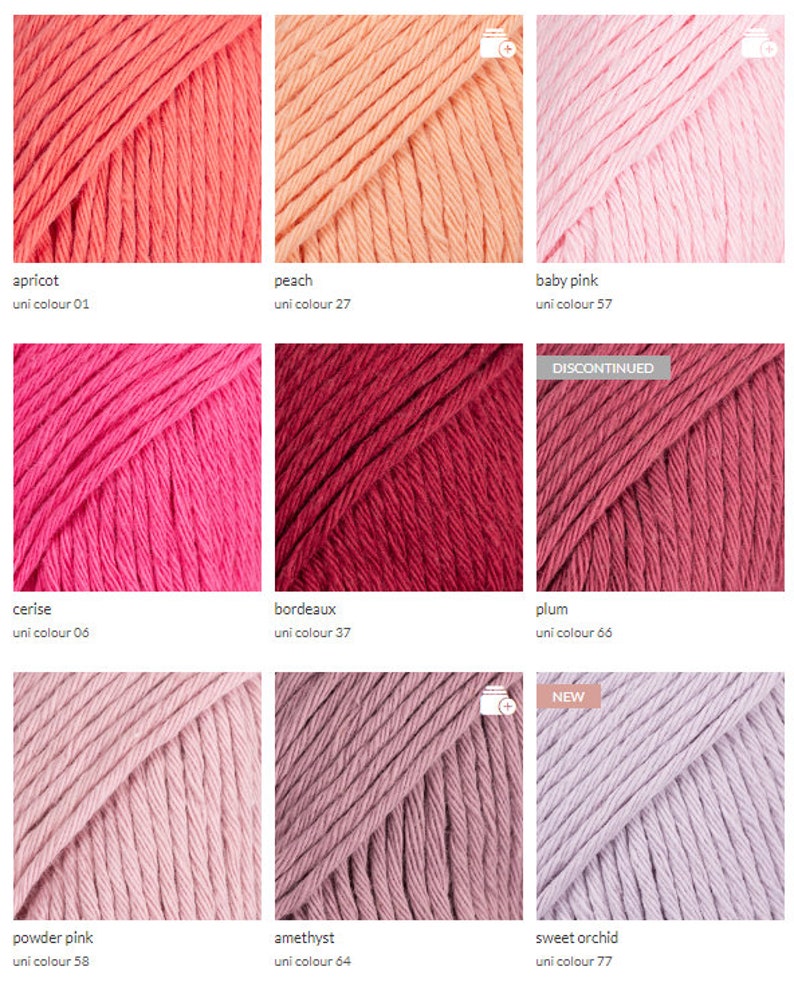 DROPS Paris 100% Cotton Yarn - 10 Ply Aran and Worsted Yarn for Crochet ...