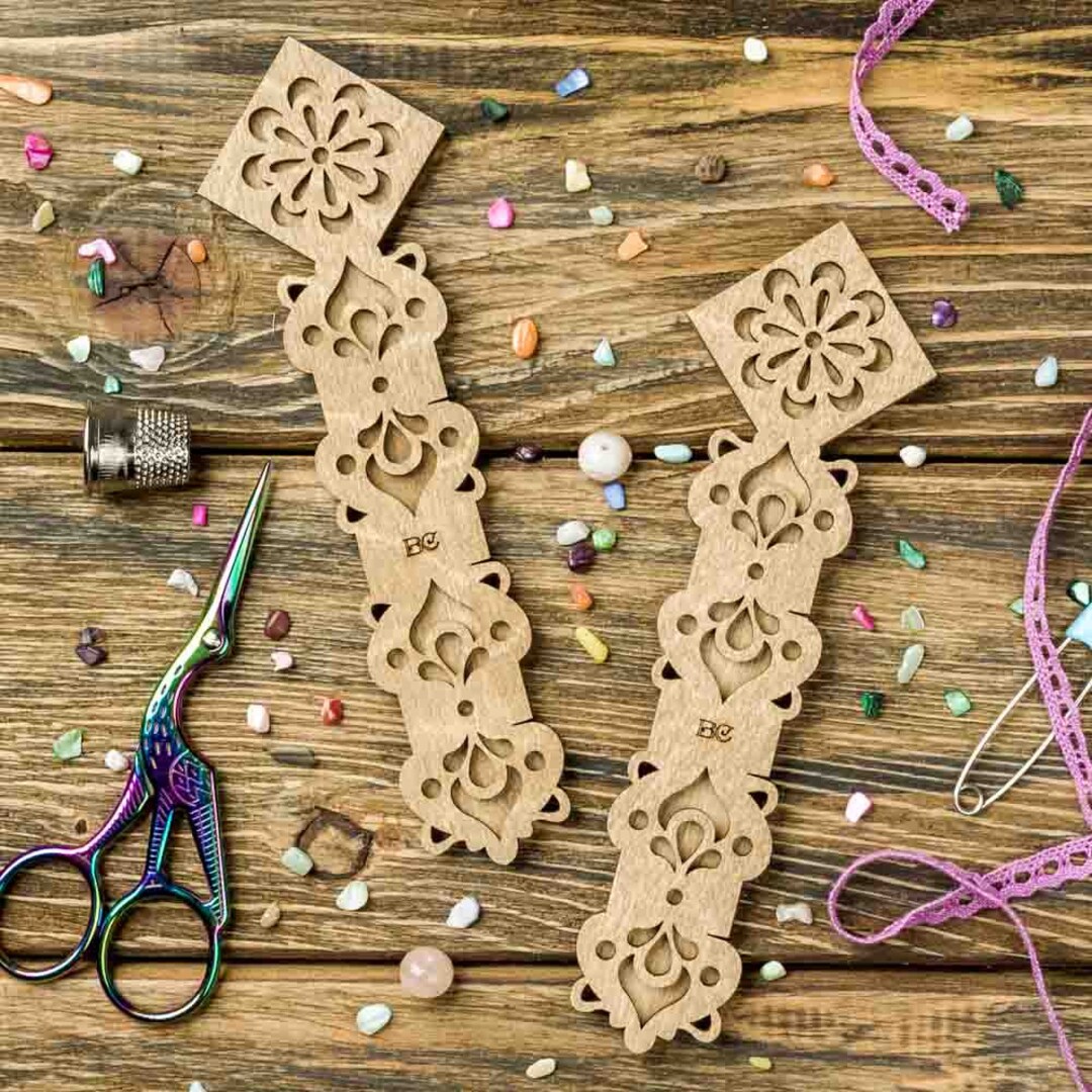 Floss Bobbins, Wooden Thread Bobbins - Thread Organizers, Embroidery ...