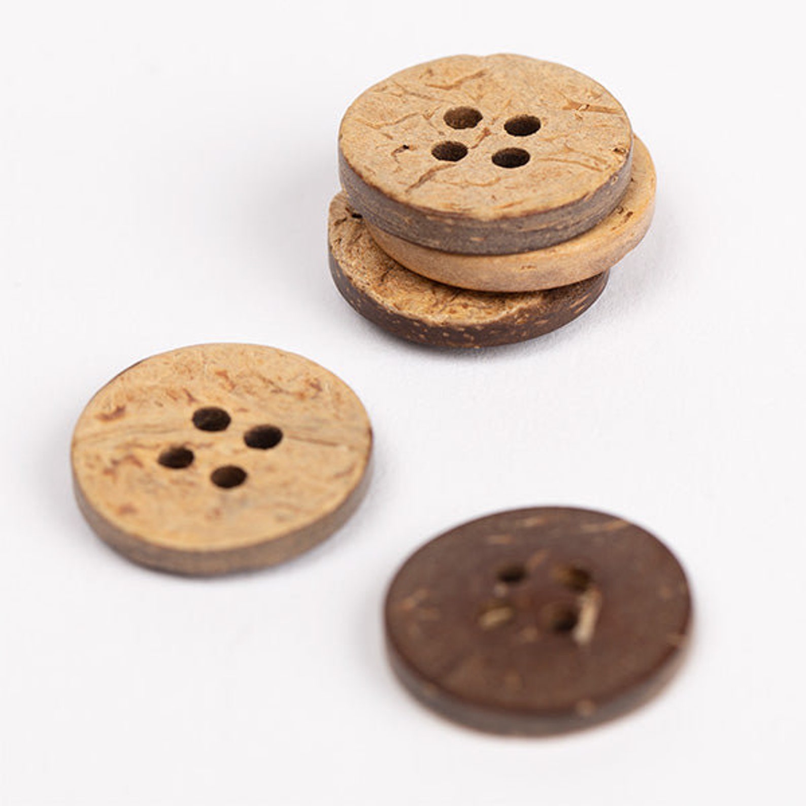 Drops Coconut Buttons - Etsy