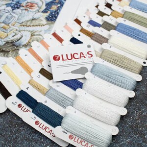 Cross Stitch Kit Luca-s - Santa and Pressies - Etsy