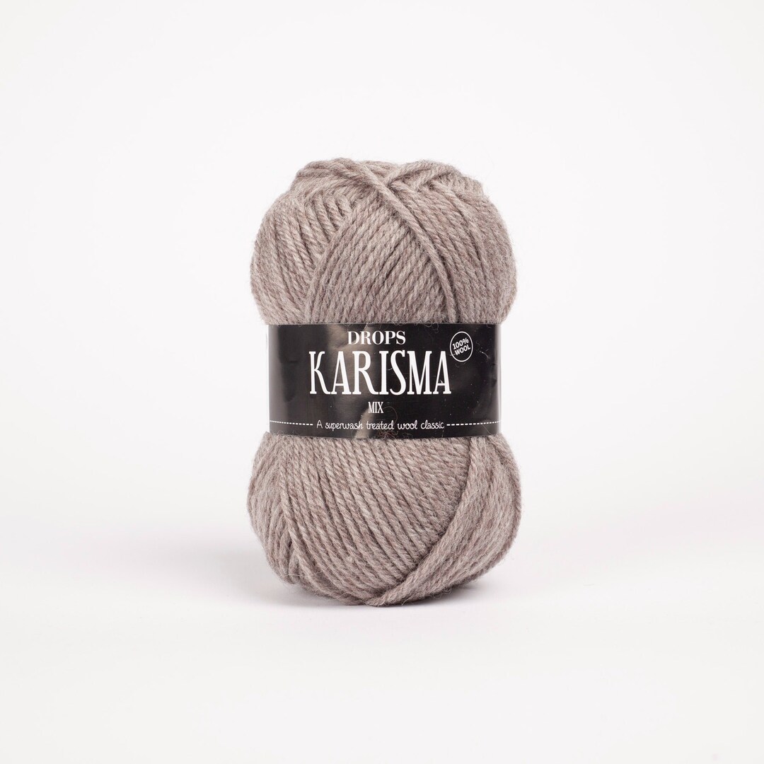 DROPS Karisma 100% Wool Yarn - 8 Ply DK & Worsted Yarn Garnstudio ...