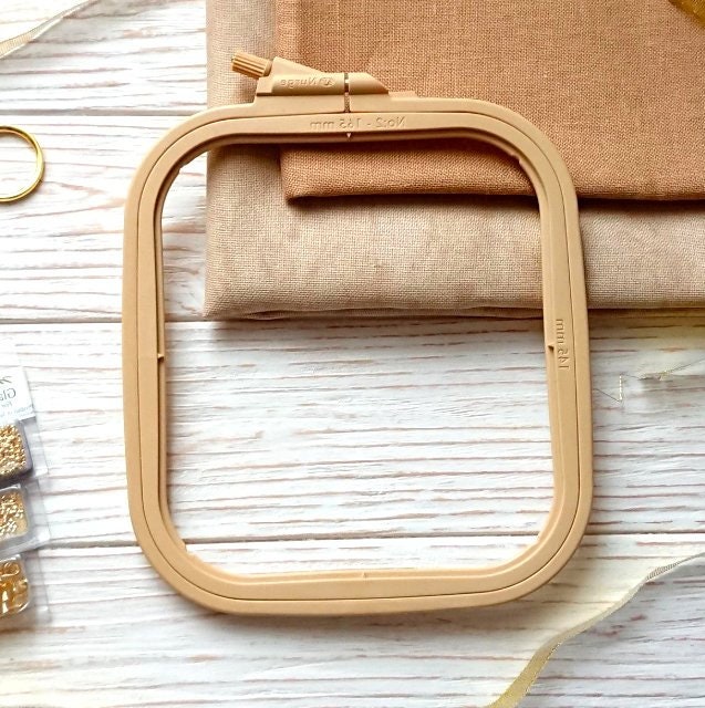 Embroidery Hoop, Square Needlework Hoop, Cross Stitch Hoop, Nurge Hoop ...