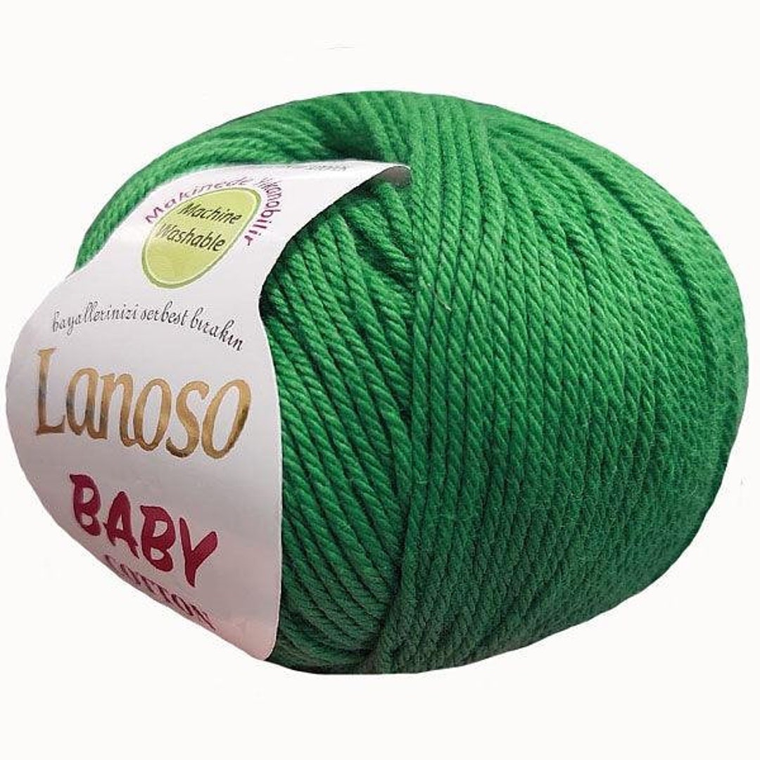 Lanoso Baby Cotton DK Yarn - Crochet and Knitting Yarn - Etsy