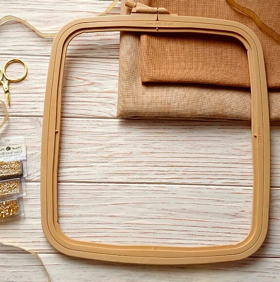 Embroidery Hoop, Square Needlework Hoop, Cross Stitch Hoop, Nurge Hoop ...