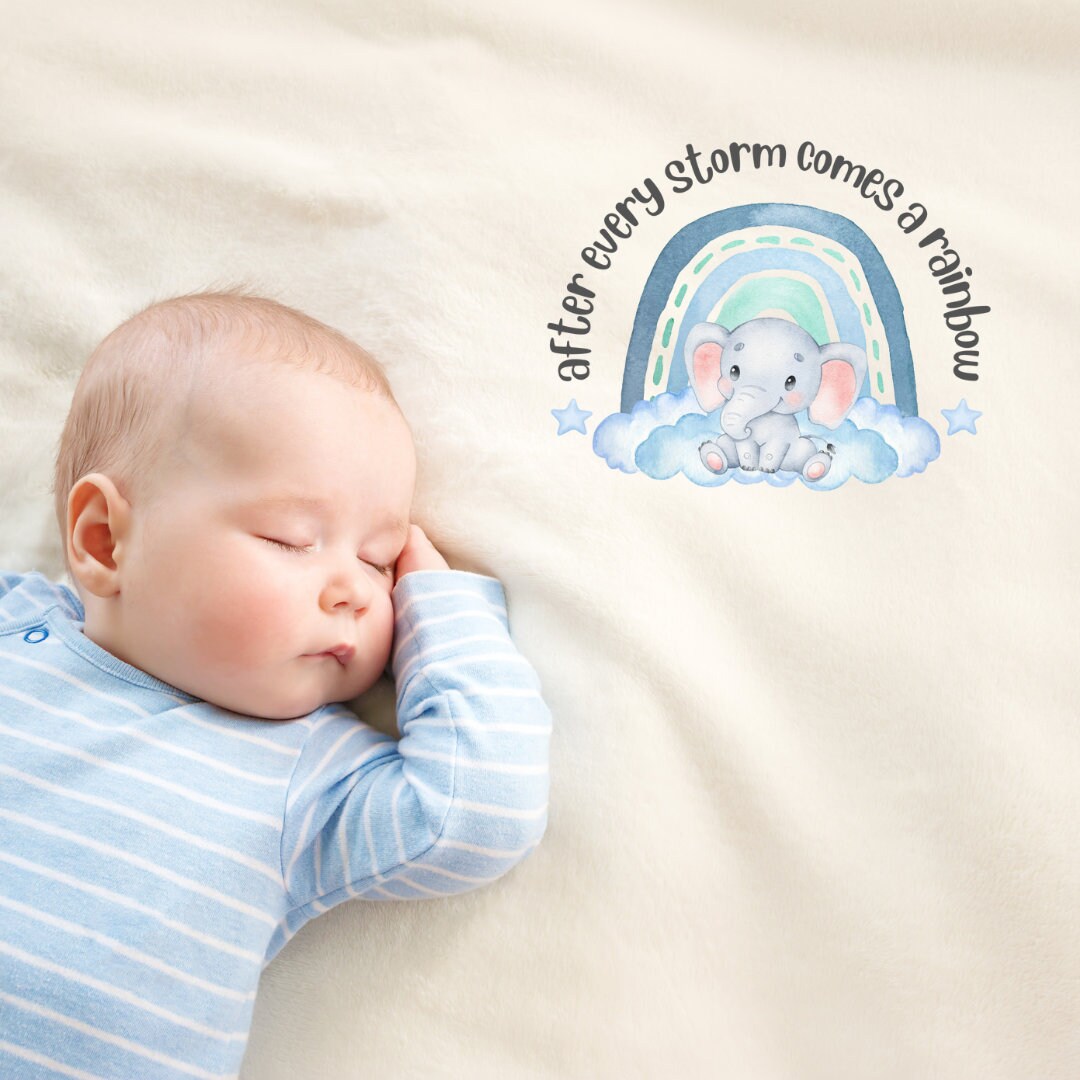 DIGITAL DOWNLOAD Rainbow Baby PNG, After Every Storm Comes A Rainbow ...