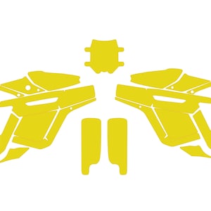 TALARIA STING Yellow Solid Full Color Change Graphics Kit Gloss or ...