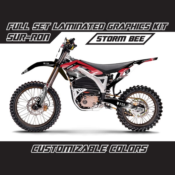 White Surron Decal - Etsy