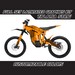 SUR RON Fox Full Graphics Kit Gloss or Matte Surron Laminated Bubble ...