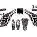 SUR RON Fox Camouflage White Full Graphics Kit Gloss or Matte Surron ...