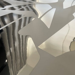 SUR RON Chrome Full Graphics Kit Laminated Surron Bubble Free Thick ...