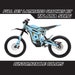 SUR RON Urban Style Full Graphics Kit Gloss or Matte Surron Laminated ...