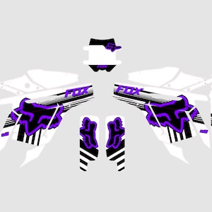TALARIA STING Fox Purple White Full Graphics Kit Gloss or Matte ...