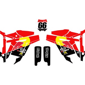 TALARIA STING R Bull Red Full Graphics Kit Gloss or Matte Laminated ...