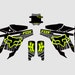TALARIA STING Fox Fluo Yellow Full Graphics Kit Gloss or Matte ...