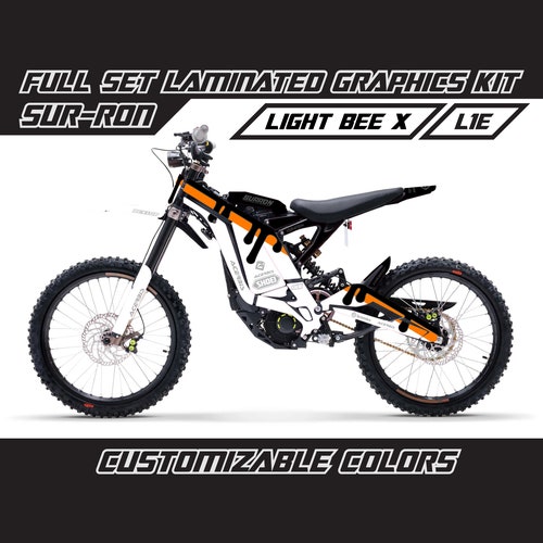 SUR RON Bright Full Graphics Kit Gloss or Matte Laminated - Etsy