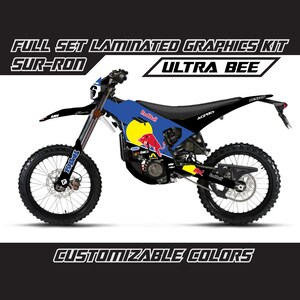 ULTRA BEE Sur Ron R Bull Full Graphics Kit Gloss or Matte - Etsy