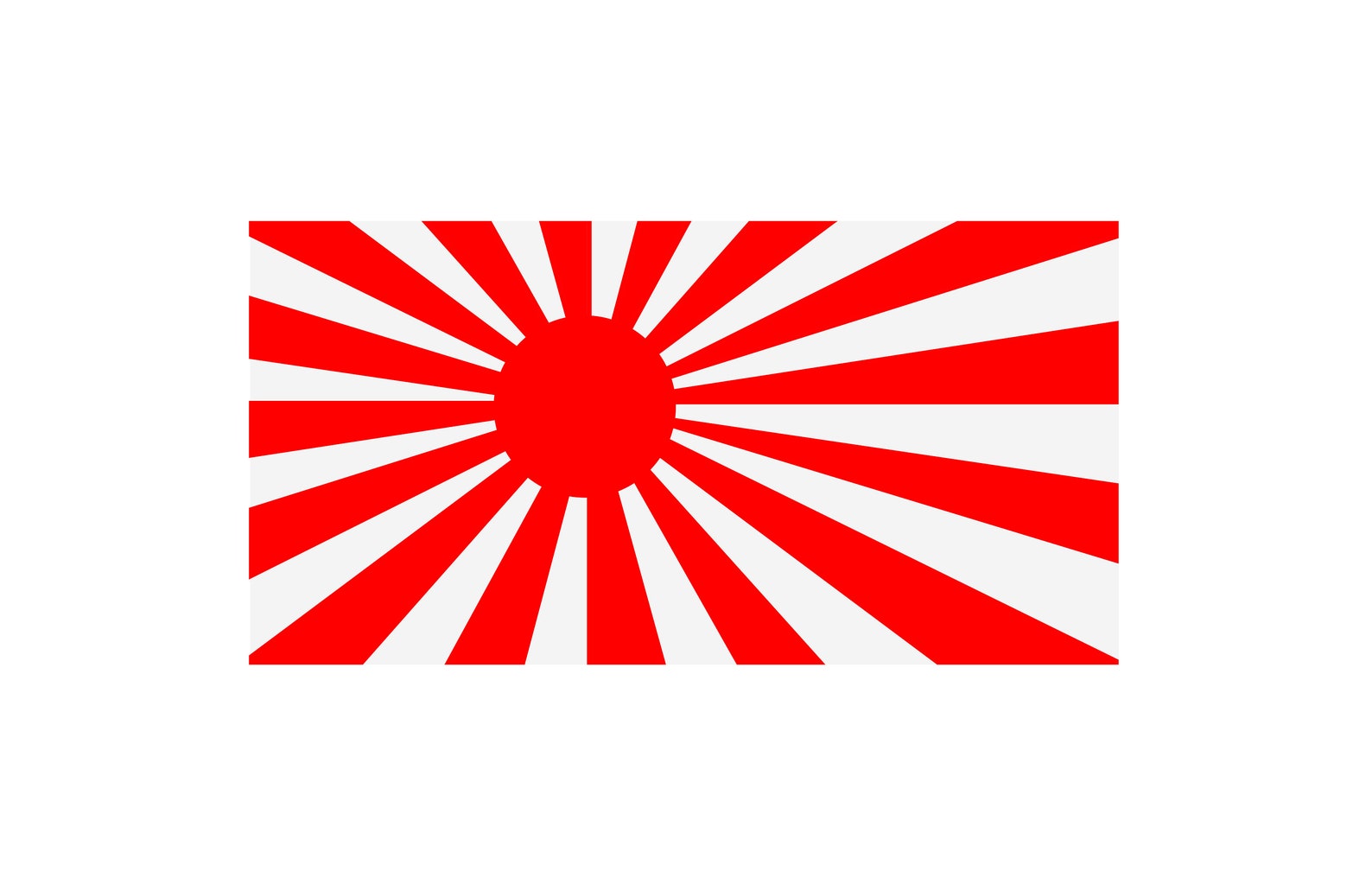 Universal Car Hood Japan JDM Rising Sun Red White Flag Vinyl Decal ...