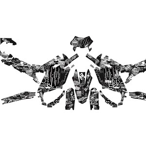 ULTRA BEE Sur Ron Stickerbomb Gray Full Graphics Kit Gloss or Matte ...