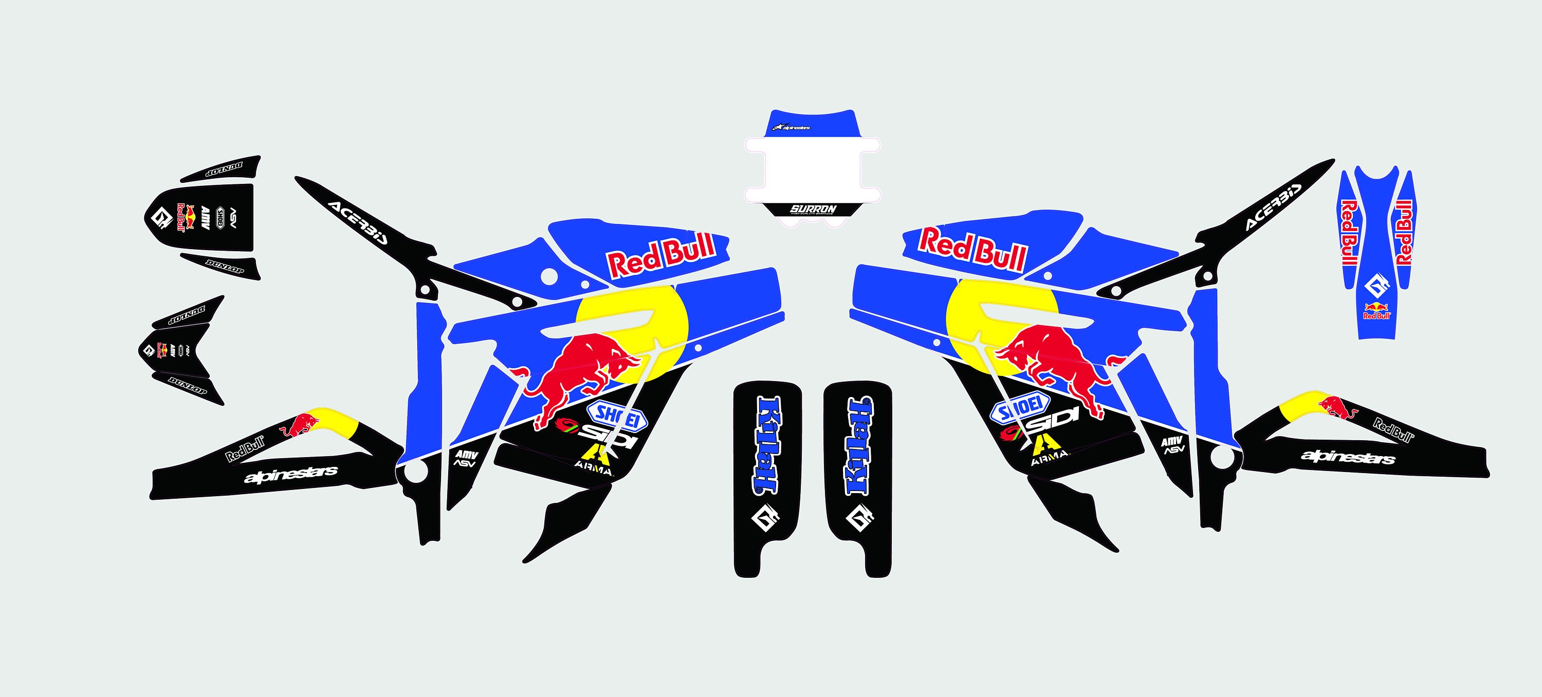 TALARIA STING R Bull Full Graphics Kit Gloss or Matte - Etsy