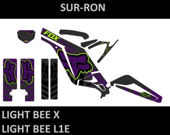 Sur Ron Lbx Graphics | Etsy