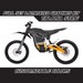 SUR RON Gray Full Graphics Kit Gloss or Matte Surron Laminated Bubble ...