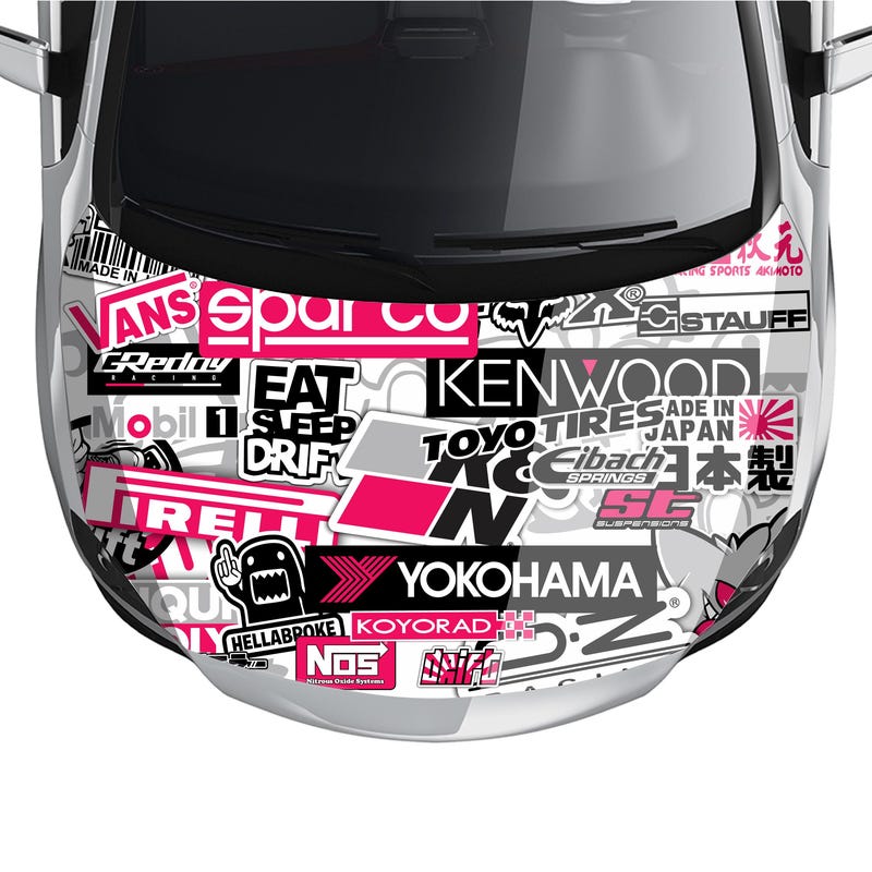 Hood Wrap Decal - Etsy