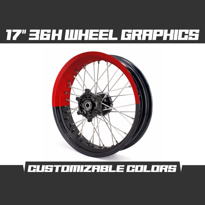 Motorcycle Wheel Rim Stickers - Etsy