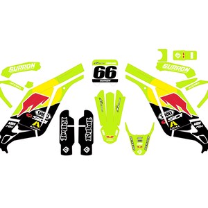 SUR RON R Bull Lime Green Full Graphics Kit Gloss or Matte Surron ...